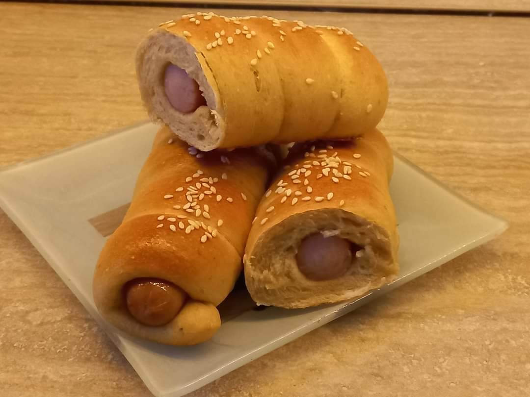 Virslis rolád Dia-Wellness sütőlisztből - Dia-Wellness